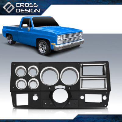 Fits 1984 1985 1986 1987 Chevy GMC Truck Dash Bezel w/ A/C w/ Lower ...