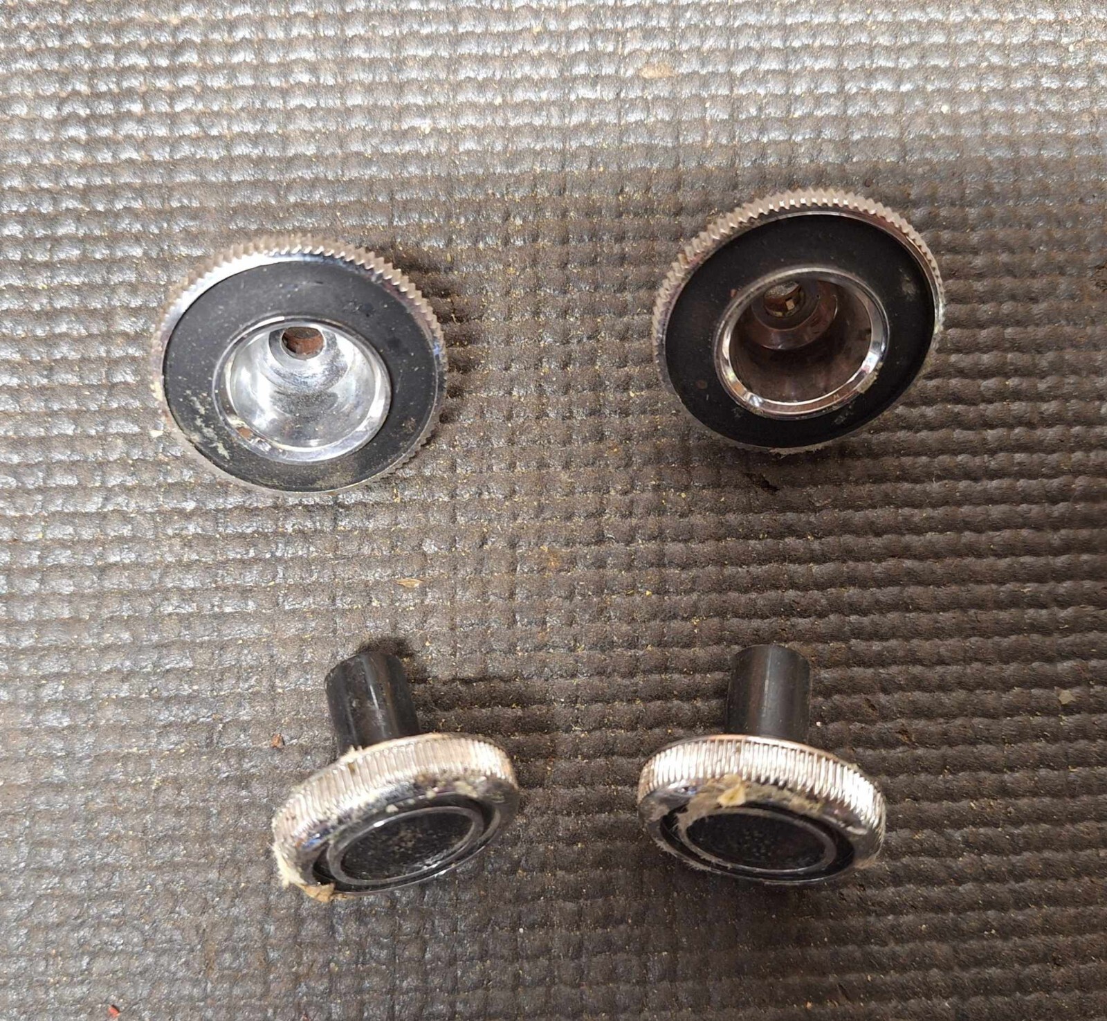 1970 1971 Ford Torino Fairlane Radio Tuner Knob Bezels D00A-18A932A | eBay