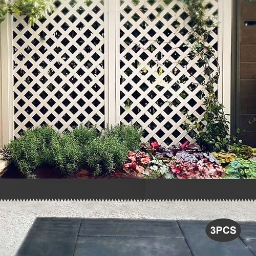 6in x 9.7ft Landscape Lawn Edging Garden Edge Terrace Board Barrier ...