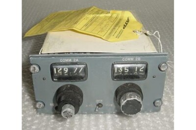 Gates Learjet Comm Control Panel w Serv tag | eBay