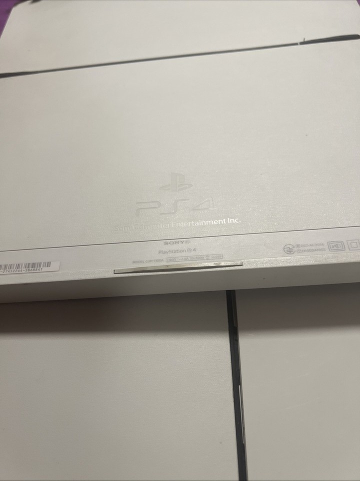 Original PlayStation 4 PS4 Top & Bottom White Cover Housing Shell CUH ...
