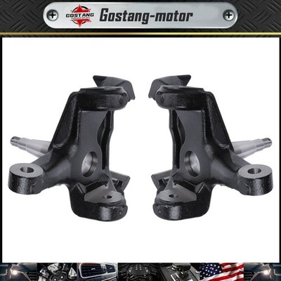 NEW For Chevy GMC C30 C3500 2WD 1975-91 Front 3' Drop Spindles Steering ...