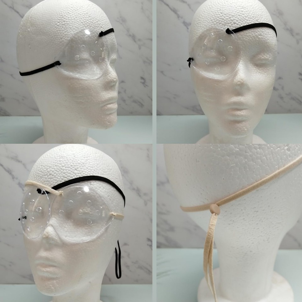 2Pcs Eye Shield After Cataract Surgery,Clear Eye Protector with ...