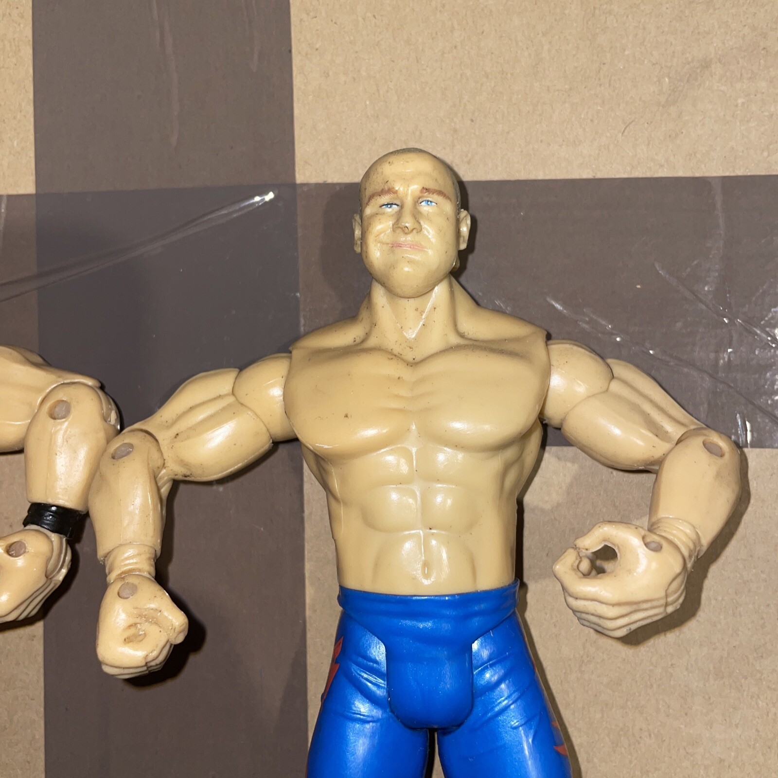 WWE THE BASHAM BROTHERS DOUG & DANNY JAKKS WRESTLING ACTION FIGURE ...