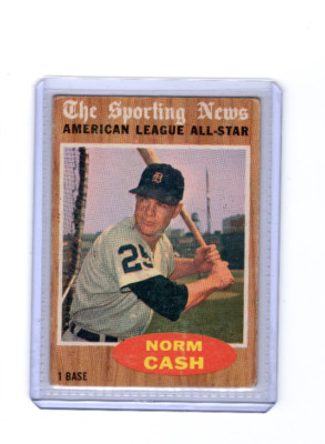 1962 Topps Norm Cash Detroit Tigers AS #466 💥💥🎆 VG | eBay