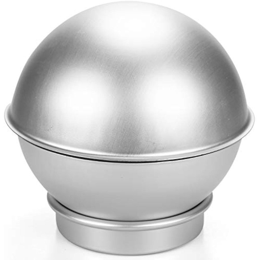 Set of 8 cake sphere pan, 6.5 inches 3d sports ball cake pan to create ...