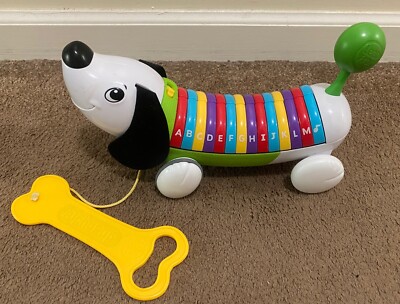 Leap Frog Alpha pup Dachshund Alphabet Learning Letters Talking Toy ...