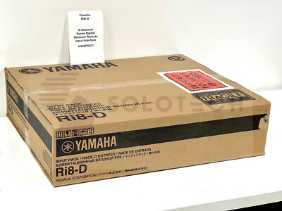Yamaha Ri8-D 8-Channel Dante Digital Network Remote Input Interface - # ...