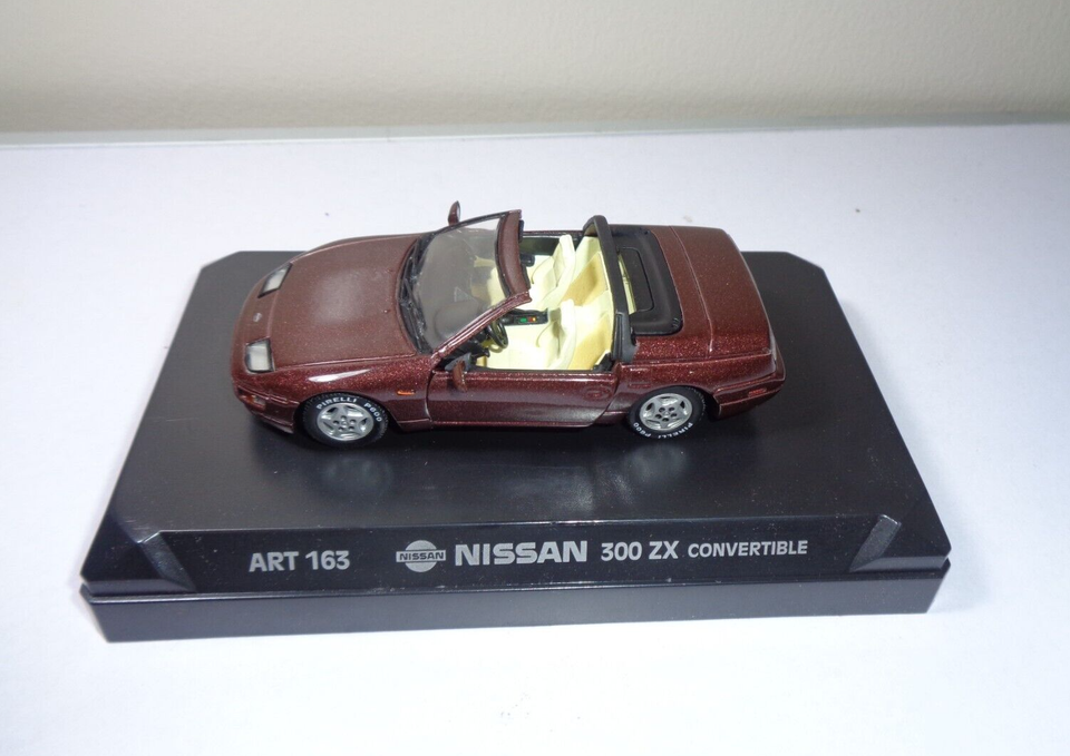 DETAIL CARS 163 NISSAN 300ZX CONVERTIBLE Maroon Scale 1:43 | eBay