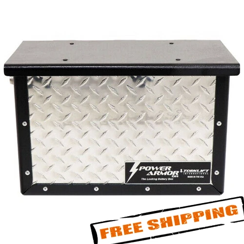 Truck Camper, Bumper And RV Battery Security PowerArmor
