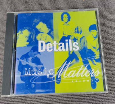 DETAILS MUSIC MATTERS VOLUME 7 VARIOUS ARTISTS CD | eBay
