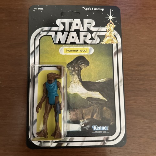 Star Wars Hammerhead Vintage & Original Blaster Mint 21 Back Recarded ...
