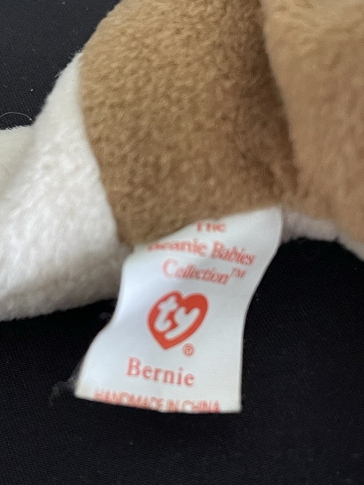 Bernie the St. Bernard Dog Beanie Baby -DOB 10/3/96 | eBay