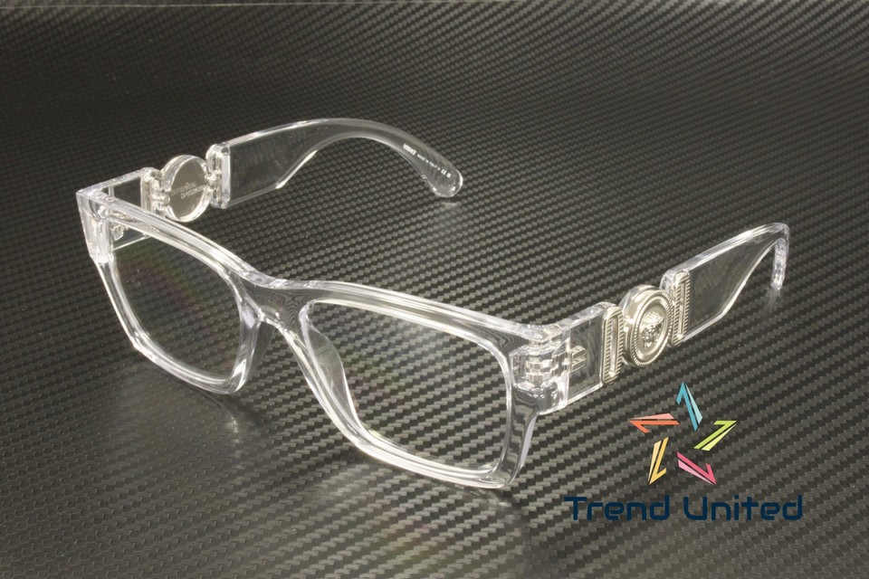 VERSACE VE3368U 148 Crystal Demo Lens 55 mm Men's Eyeglasses | eBay