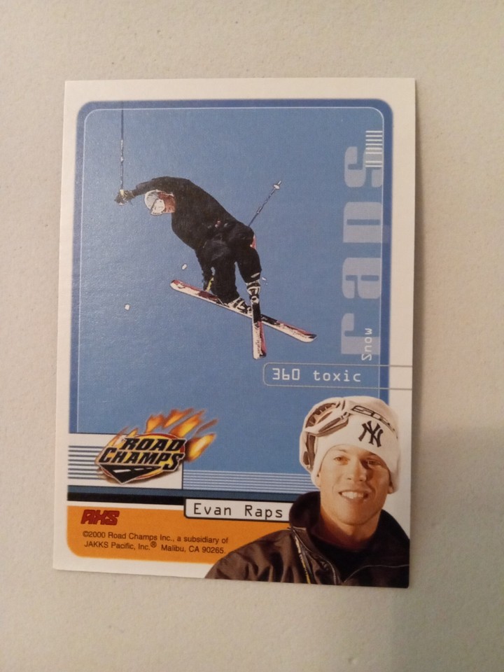 2000 AXS ROAD CHAMPS EVAN RAPS ~ STICKER ~ FREESTYLE SKIING | eBay