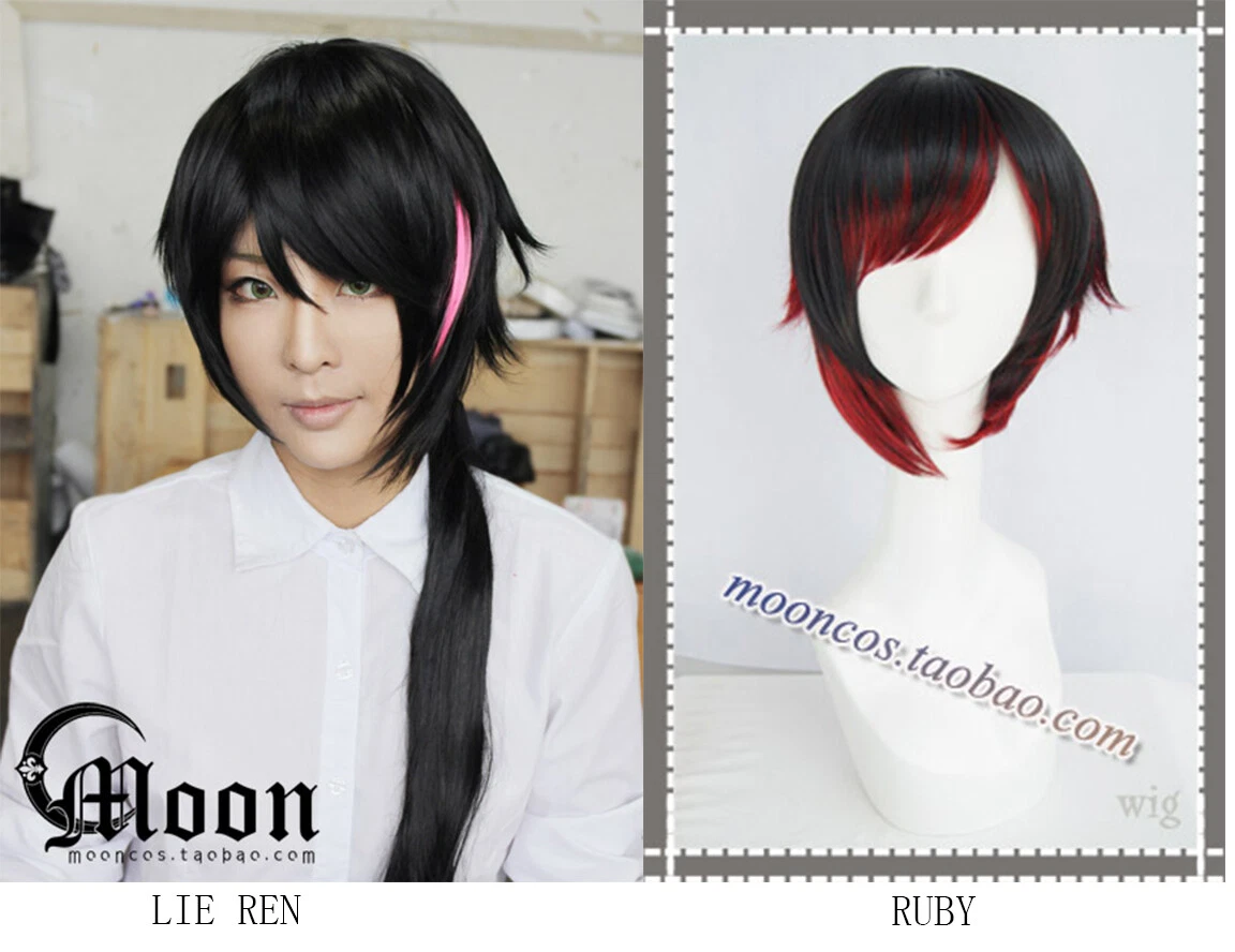 Rwby Cosplay Ruby Wig