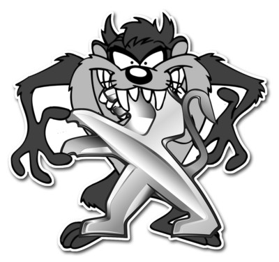 PEUGEOT TAZ Sticker vinyle laminé noir et blanc | eBay