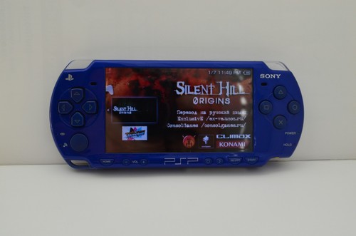 PSP 2000 Blue, Playstation Portable Slim Blue Edition, 2 GB.Free ...