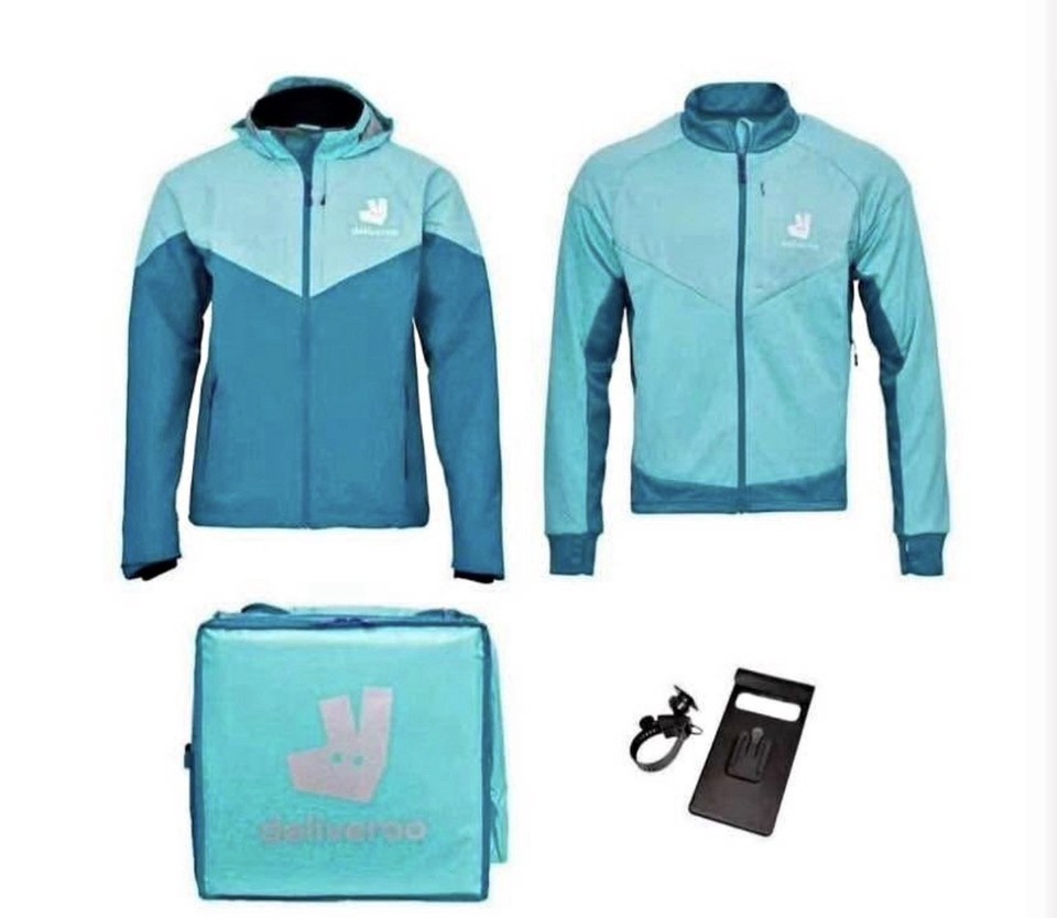Deliveroo Rider Kit Deliveroo Hike Rider Food Delivery Full Kit ...