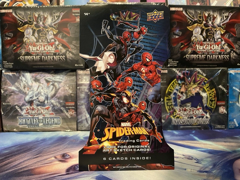 (Lot of 12) 2024 Upper Deck Marvel Spider-Man Packs Sealed | eBay