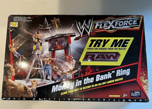 WWE Flex Force Money In The Bank Ring 2010 Mattel | eBay