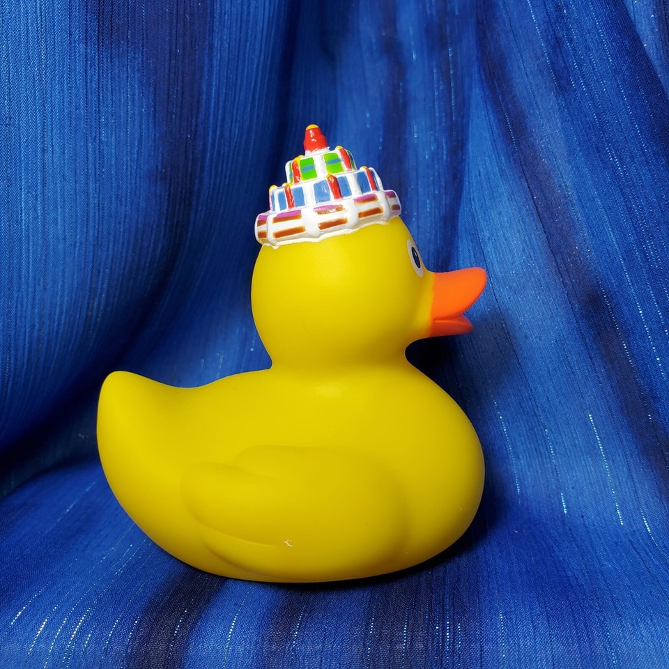 Happy Birthday Rubber Duck from Factotum NEW | eBay