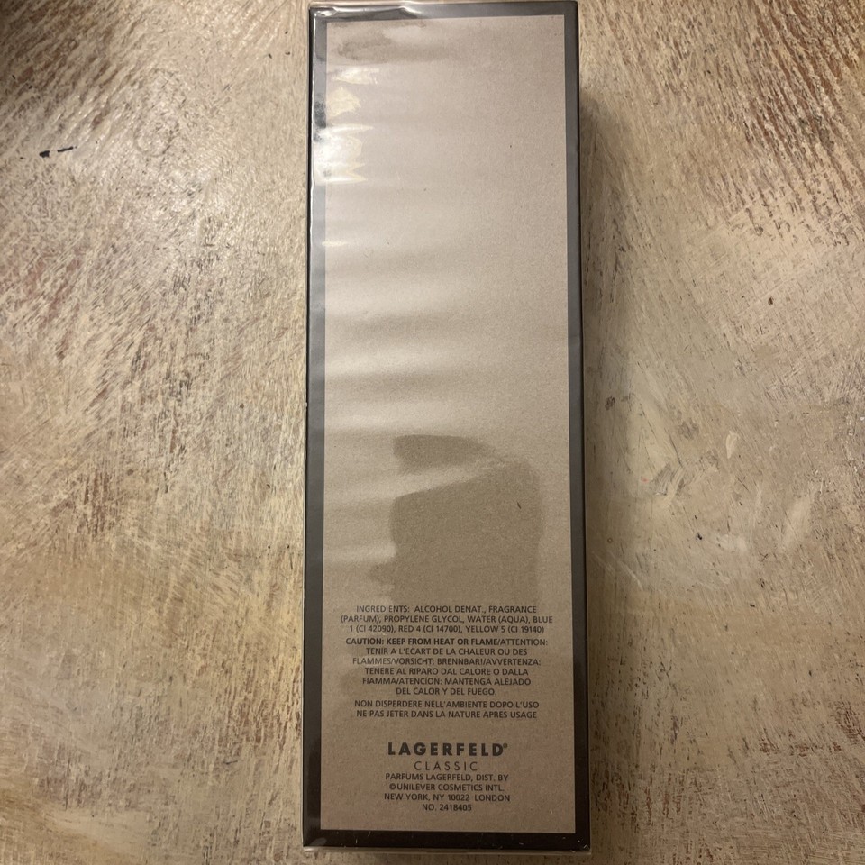 Vintage Lagerfeld Classic Men Cologne 8 oz Eau De Toilette Splash Old ...