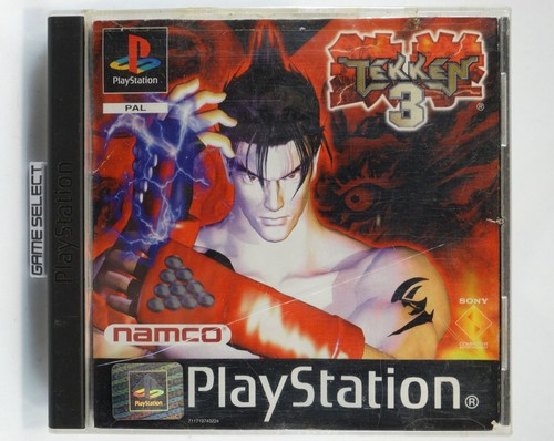 Tekken 3 First Edition black Label playstation 1 2 3 PS1 Pal - Complete ...