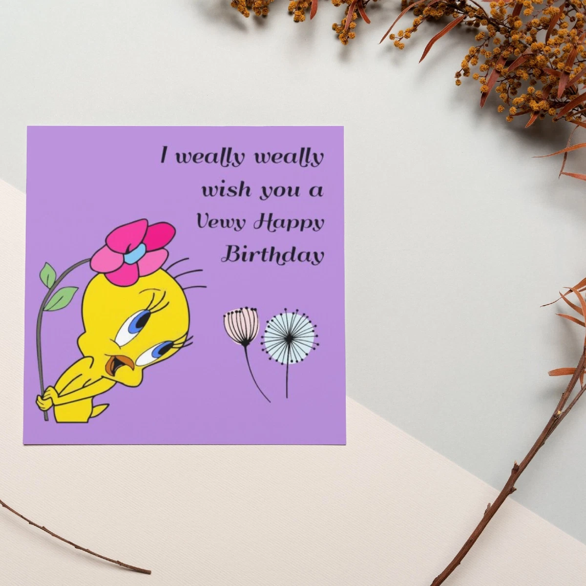 Tweety Bird Birthday Quotes