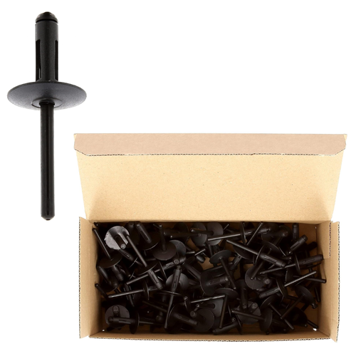 Rivet Plastic Ø 6 MM Shield And Casing Wing / Mud Guard Restagraf | eBay