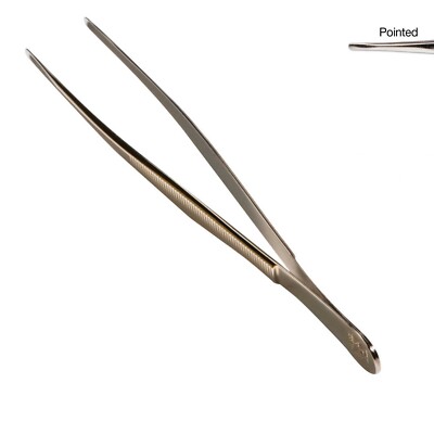 Lighthouse Deluxe Stamp Tongs 15cm Straight Pointed with Pouch - PI-51 ...