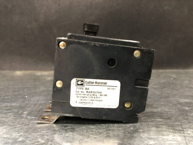 Eaton BAB3070H Breaker 70A 240V 3P for sale online | eBay