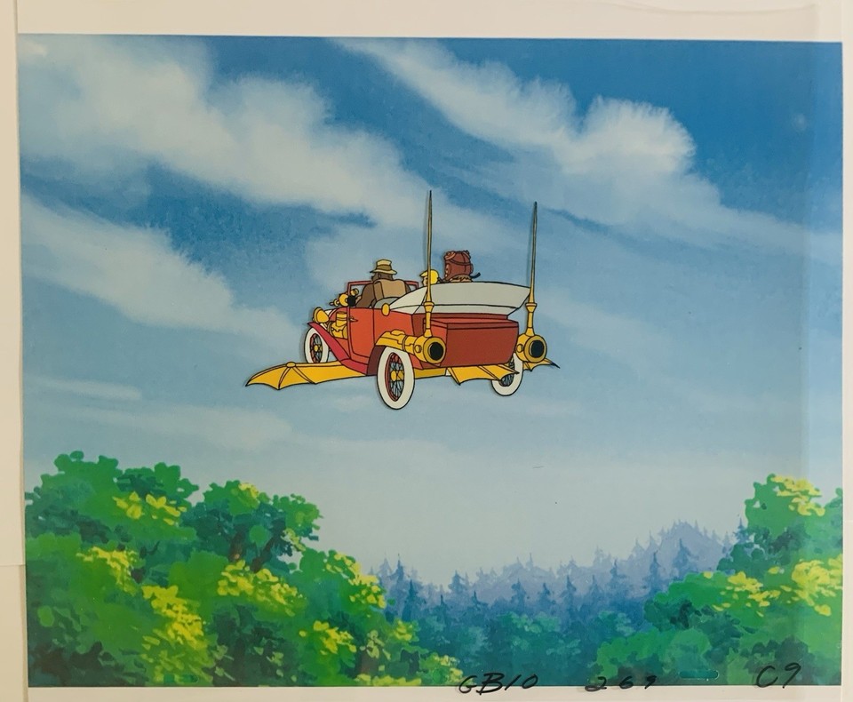 Filmation Ghostbusters Original Production Animation Cel & Print BG ...