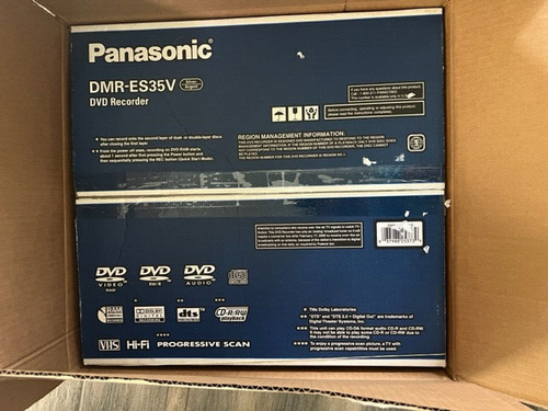 Panasonic DMR-ES35V Combo VHS VCR & DVD Recorder with Remote | eBay