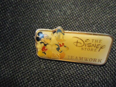 DISNEY STORE TEAMWORK AWARD MICKEY MOUSE & DONALD DUCK PIN | eBay