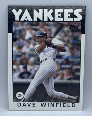 1986 Topps Baseball Dave Winfield Yankees #70 HOF NM-MT or Better | eBay