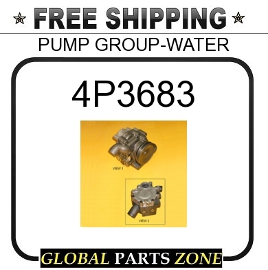 4P3683 - PUMP GROUP-WATER 9Y5250 0R3007 0R1015 for Caterpillar (CAT) | eBay