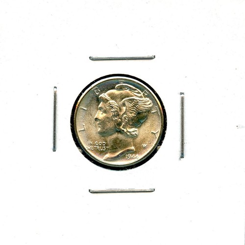 1944 D Mercury Dime 10c US Silver Coin #56 1944-D BU MS Uncirculated FSB | eBay