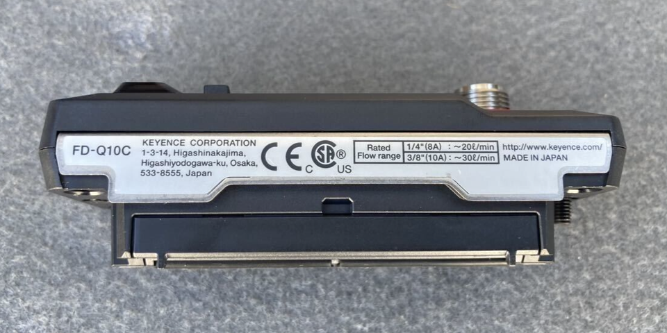 KEYENCE FD-Q10C Digital Clamp-on Flow Sensor Control System from Japan ...