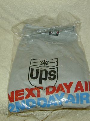 (1) UNITED PARCEL SERVICE UPS NEXT DAY/2ND DAY AIR SHIRT EMPLOYEE ...