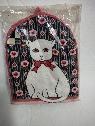 Original Pat Albeck Cat Egg Cosy Cuckoobird Productions Design Centre ...
