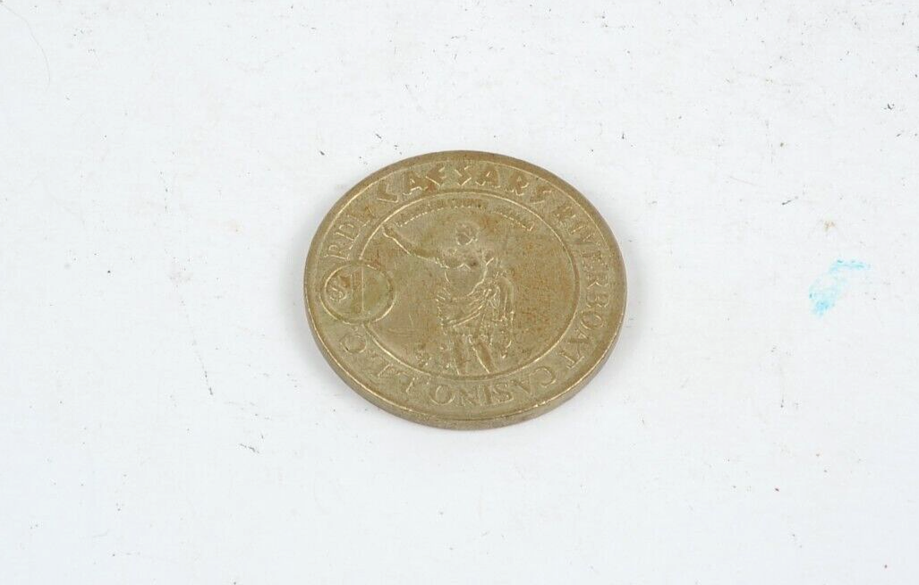 Vintage Cesar's Casino Lucky You Win 1$ Token Coin | eBay