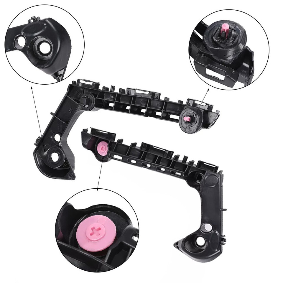 Front Bumper Bracket 52116-02460 52115-02480 Fit For Toyota Corolla ...