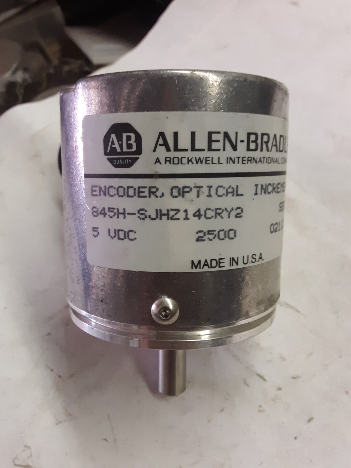 ALLEN-BRADLEY ENCODER. 845H-SJHZ14CRY2 5VDC | eBay