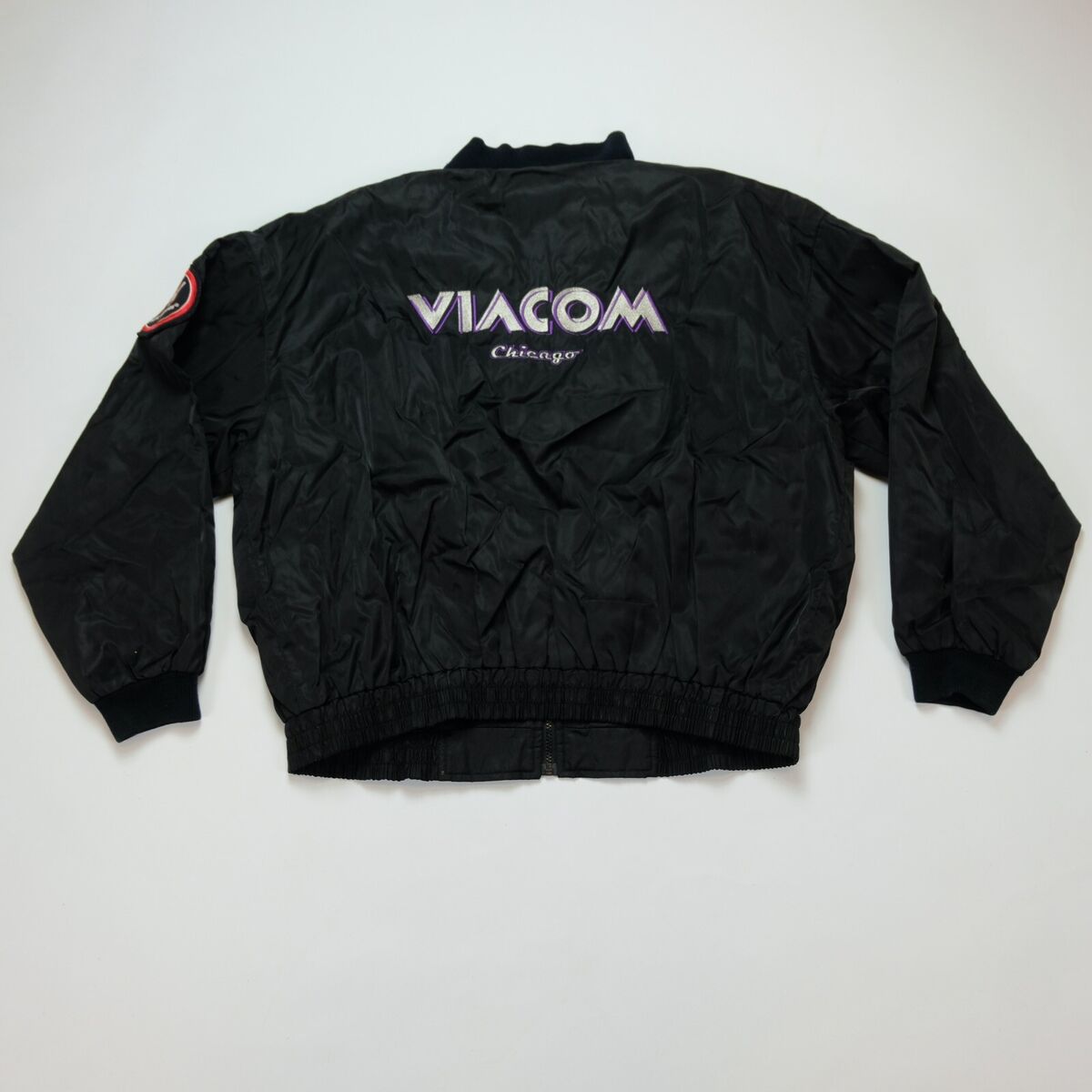 Rare VTG MTV Music Television Viacom Chicago Windbreaker Rare VTG MTV Music Television Viacom Chicago Windbreaker