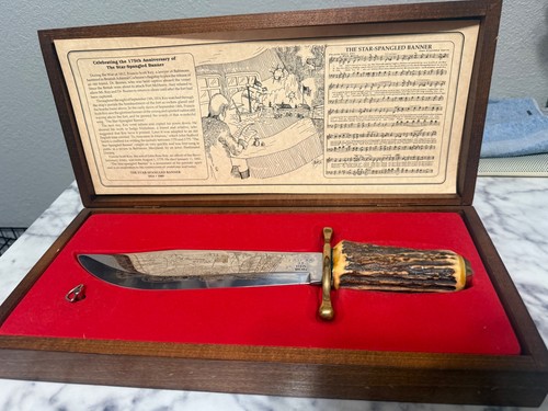 Case XX SS USA 1989 Stag Star Spangled Banner 125th editAnniversary ...