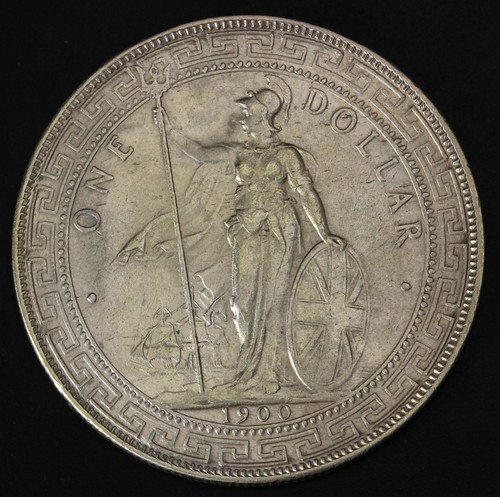 GREAT BRITAIN (Trade Coinage) 1 Dollar 1900 - Silver 0.900 - VF - 3327 ...