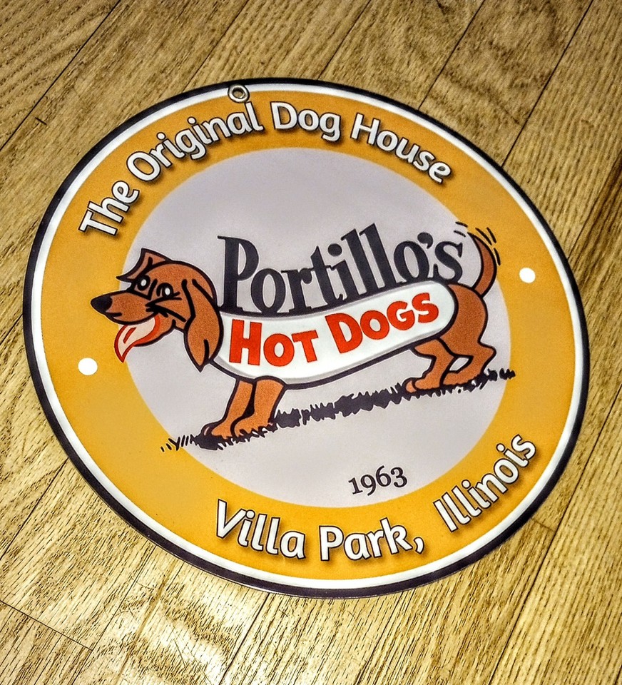 Portillo's Portillos sign Restaurant Chicago's Very Own | eBay