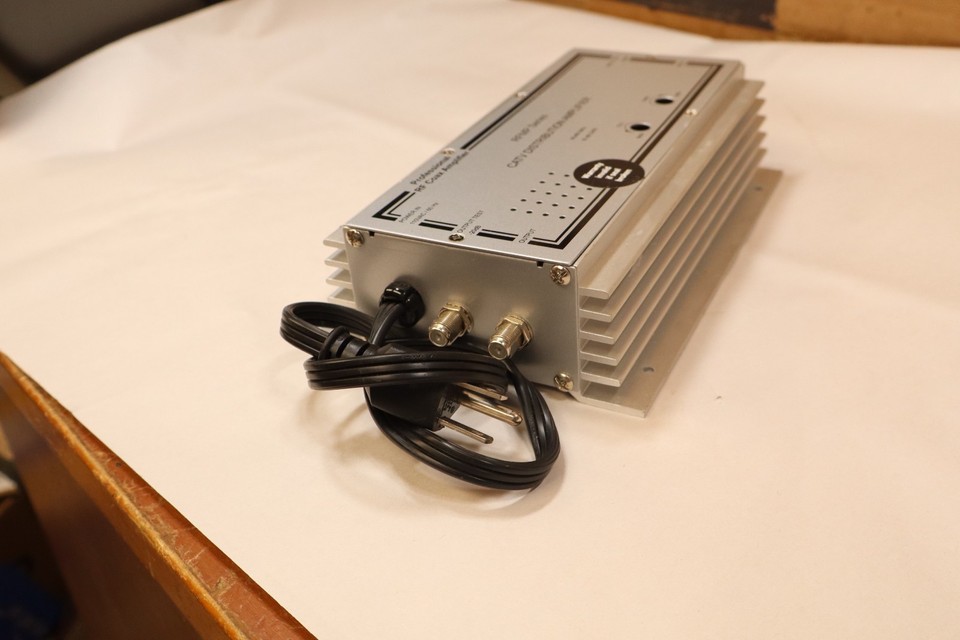 Super 50-dB CATV RF Coax Distribution Amplifier + Gain/Tilt Adjustment | eBay