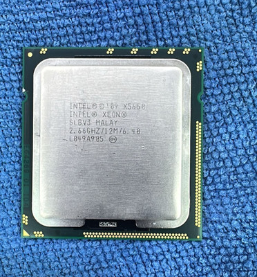 INTEL XEON X5650 2.66GHZ12M6.40 L049A9O5 SLBV3 MALAY CPU Processor | eBay